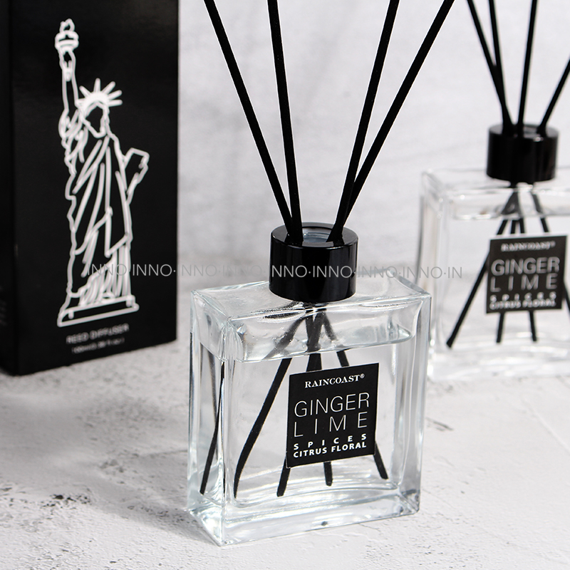 Glass bottle, 3mm thick Rattan Sticks